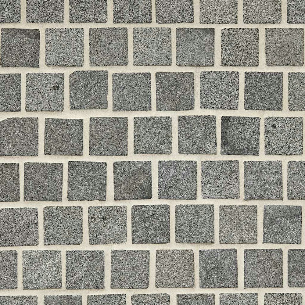 Artisan Exterior | Highland Grey Granite Mesh Cobblestones