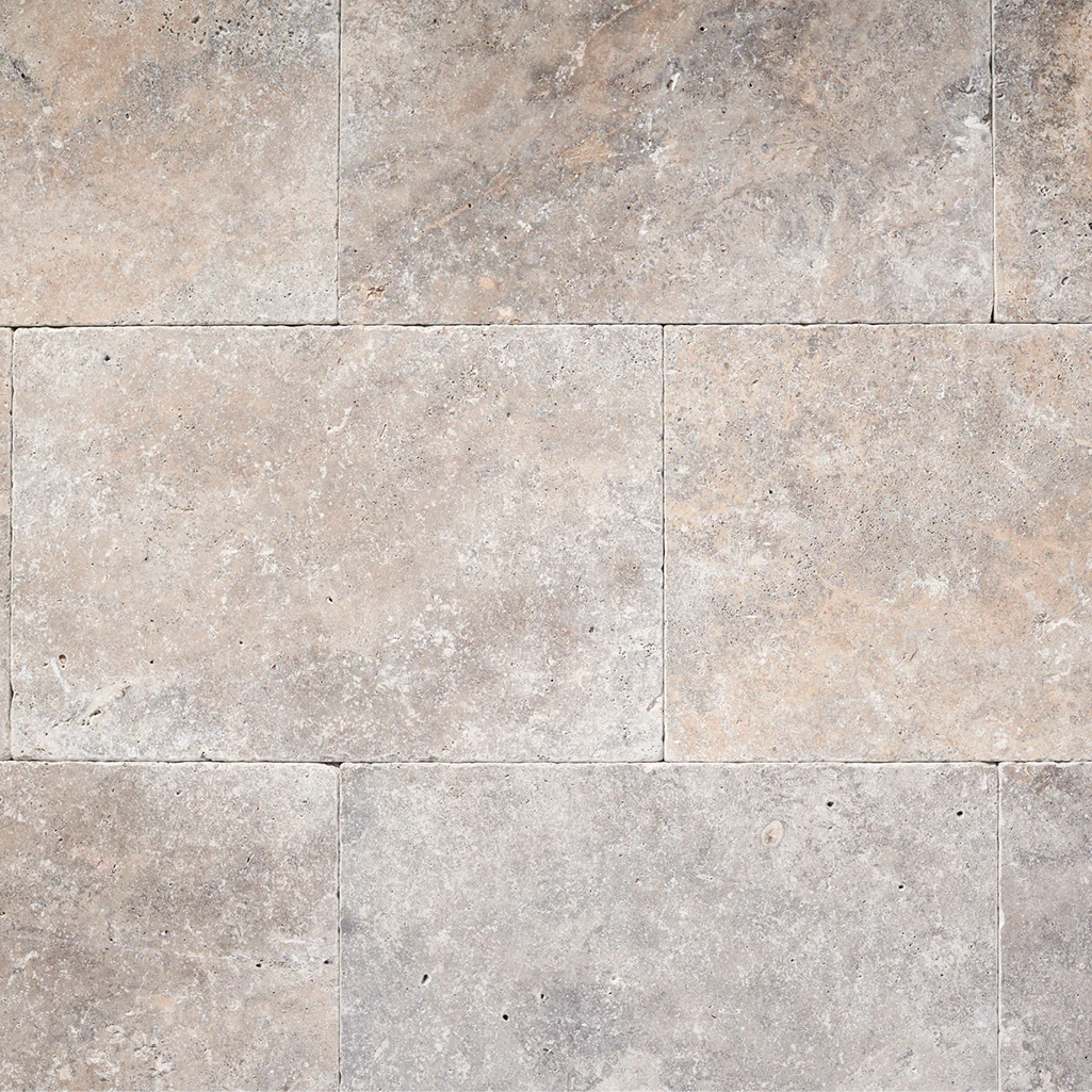 Artisan Exterior | Premium Silver Travertine Pavers & Coping
