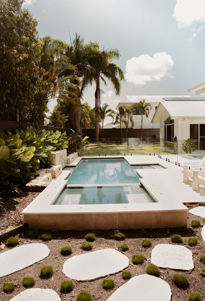 Artisan Exterior | Valo Travertine Pavers, Tiles & Coping