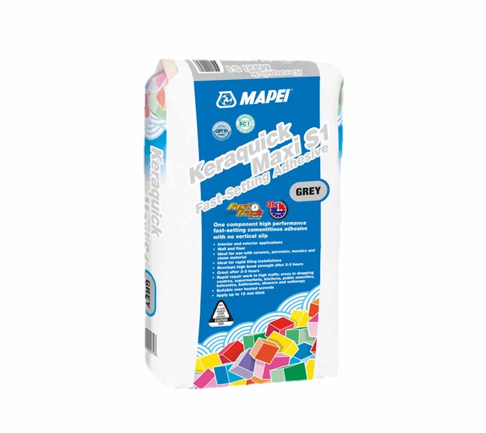 Mapei Keraquick Maxi S1 Adhesive and Additives