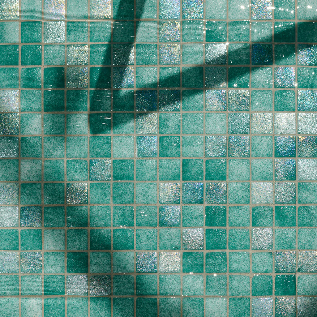 Artisan Exterior | Hisbalit Lagoon Spanish Glass Pool Tiles