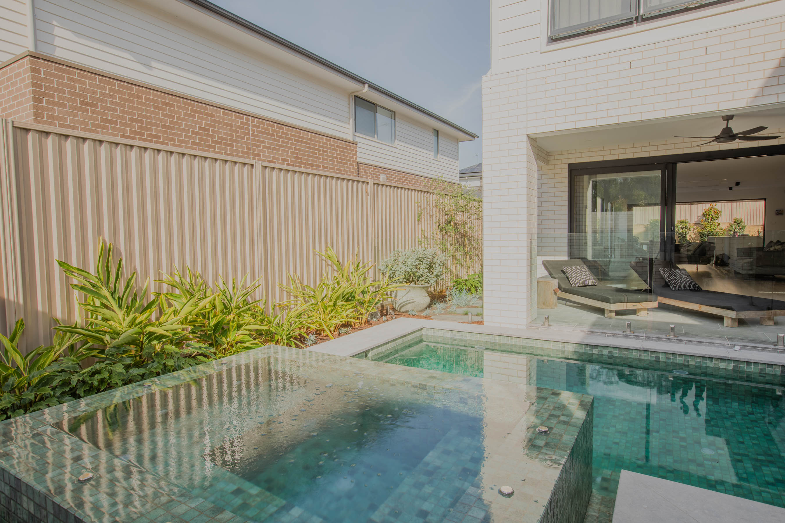 Artisan Exterior | Trace Spanish Glass Pool Tiles & Mosaics