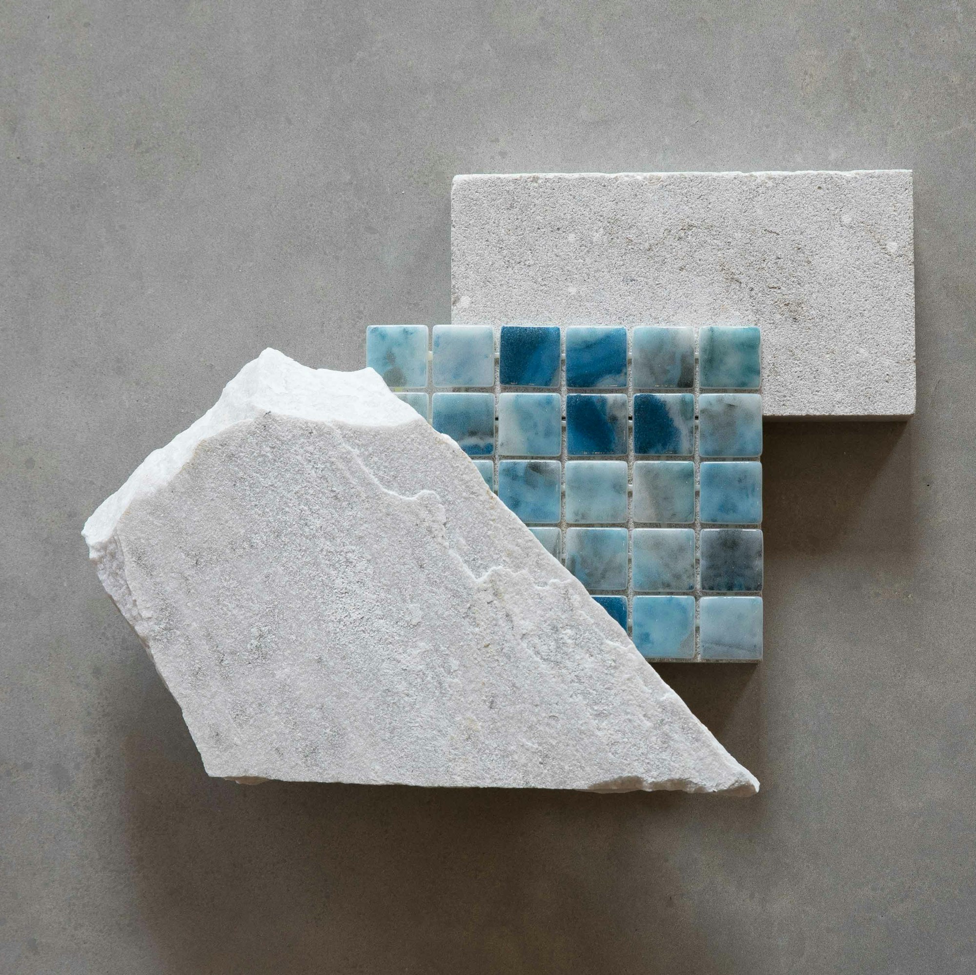 Artisan Exterior | Drift Spanish Glass Pool Tiles & Mosaics