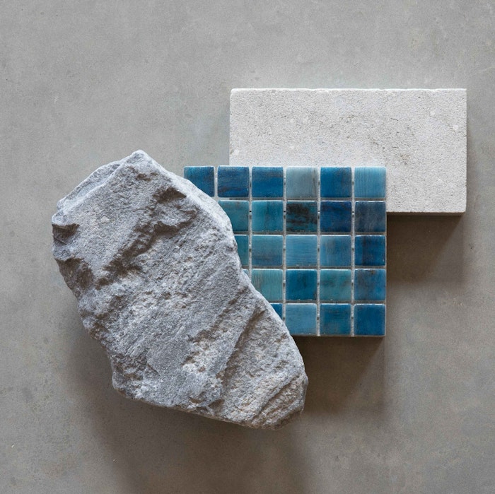 Artisan Exterior | Reed Spanish Glass Pool Tiles & Mosaics