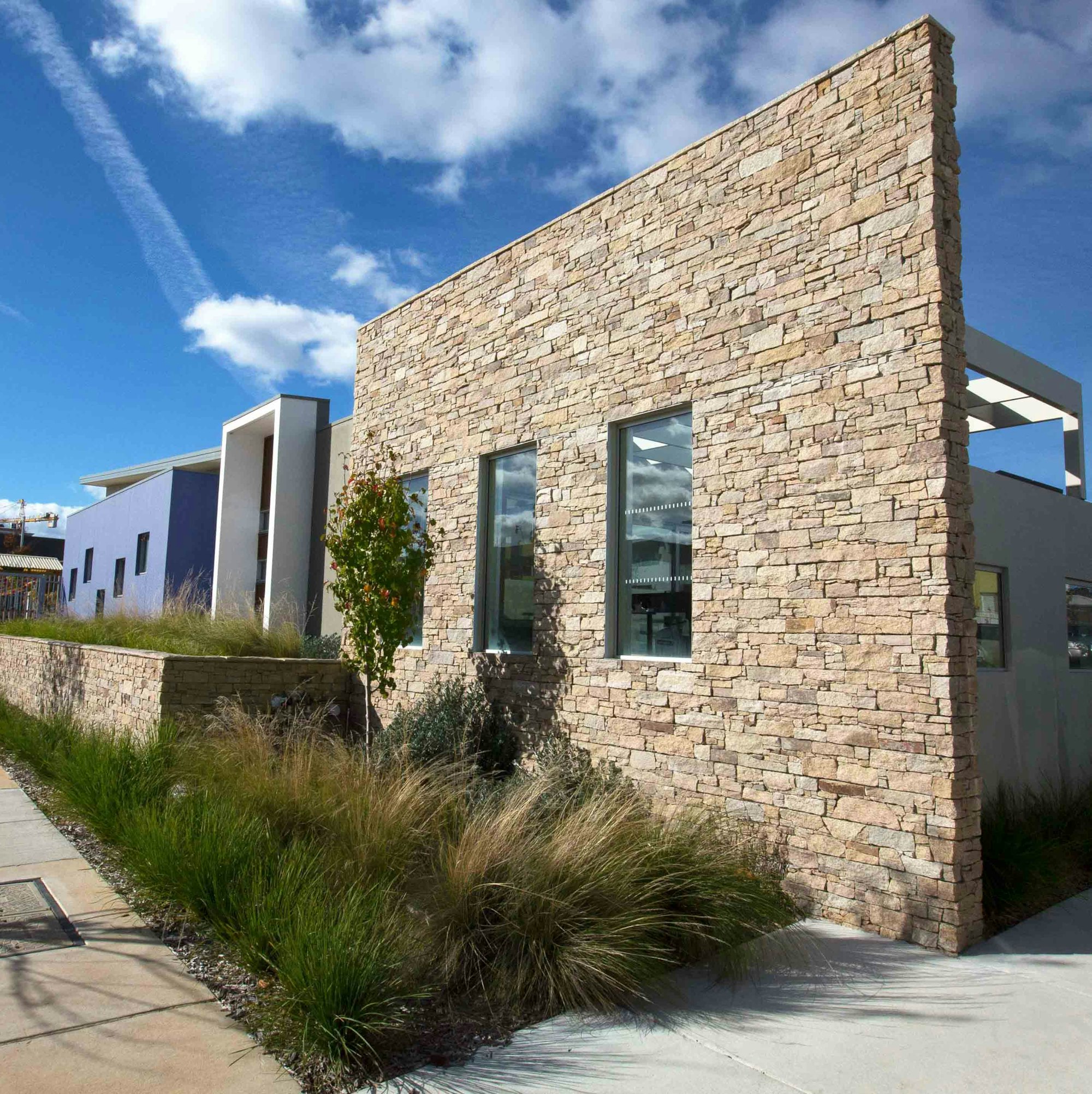 Artisan Exterior | Rustic Granite Z Panel Stacked Stone Cladding