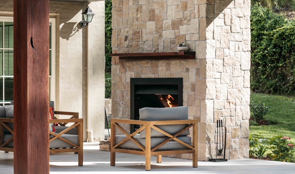 Artisan Exterior | Rustic Grey Z Panel Stacked Stone Cladding